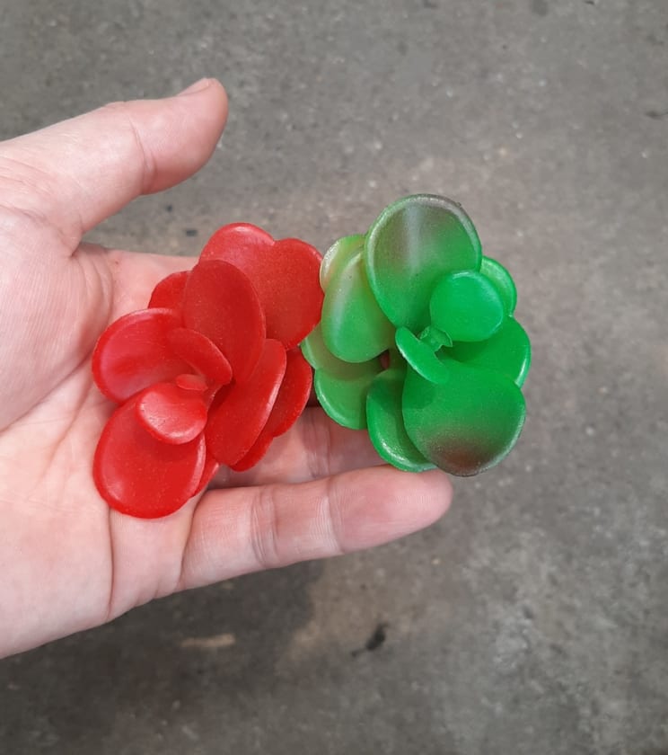 Sen đá giva đỏ nhựa – Yeucay.vn